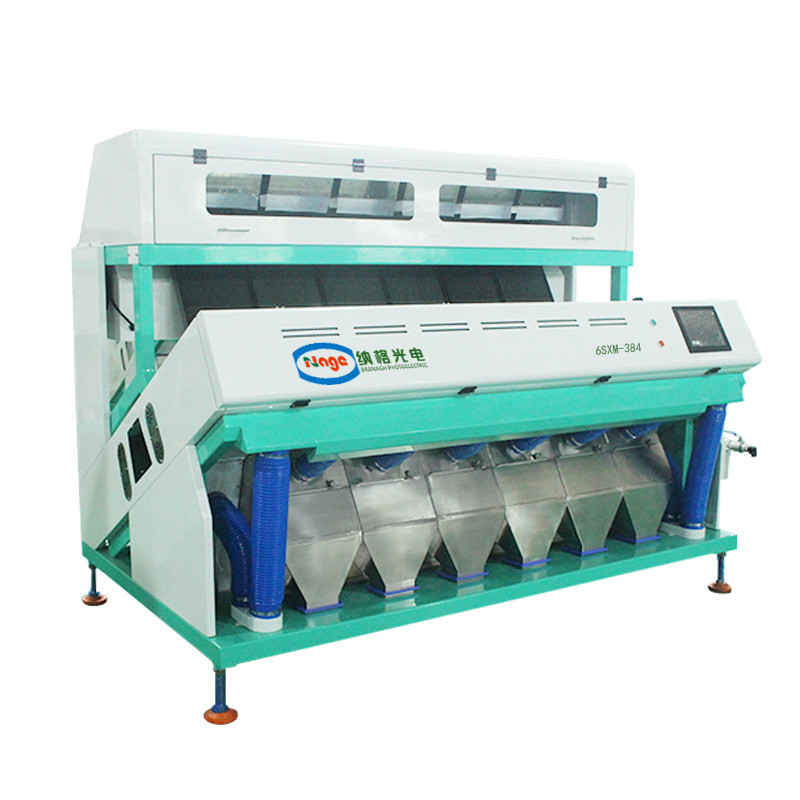 220v 12t/H 4.0kw 6 Chutes Rice Sorting Machine