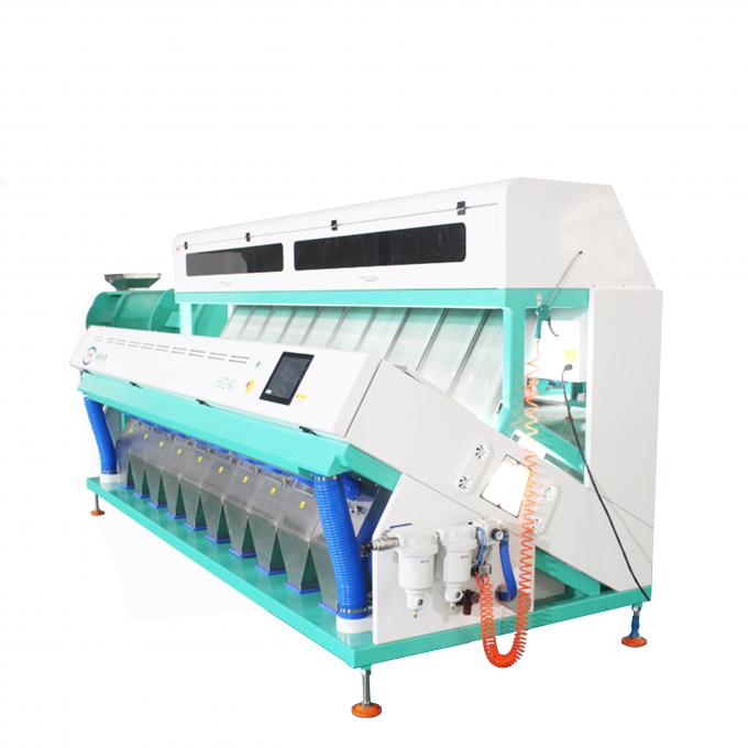 10 Chutes Grain Colour Sorting Machine For Farms