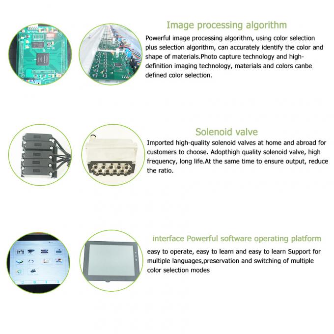 CCD Camera Color Sorter Machine